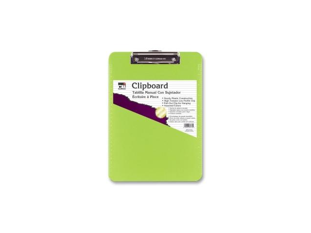 Click here for Charles Leonard Plastic Clipboard Rubber Grip 9x1/... prices