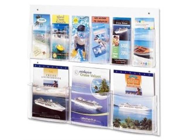 Click here for Safco Clear2c Magazine/Pamphlet Display 5666CL prices