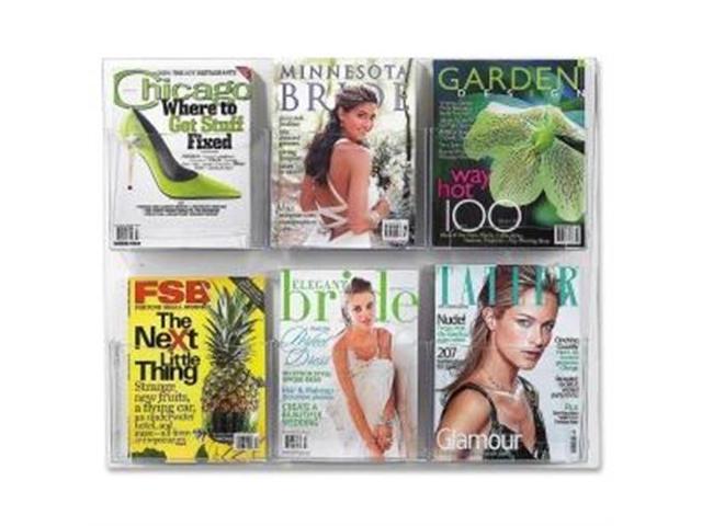 Click here for Safco Clear2c Magazine Display Rack 5667CL prices