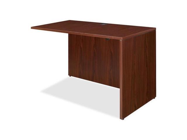 Click here for Lorell Return Shell 48x24x29-1/2 Mahogany 69387 prices