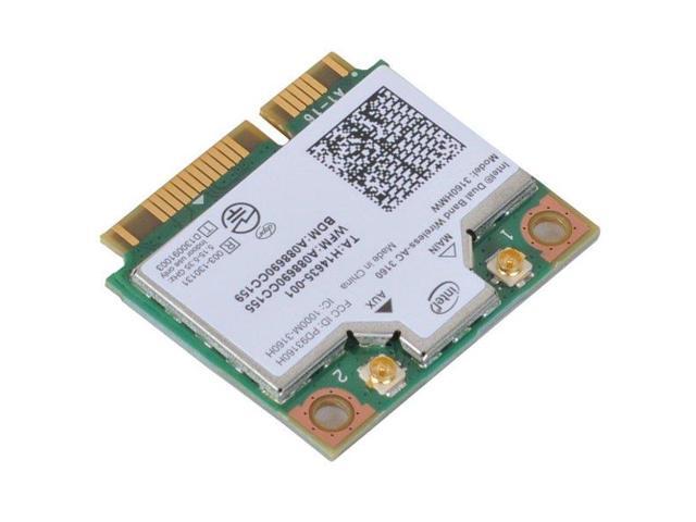 Click here for Intel 3160 Mini PCI Express Dual Band 1X1 AC+BT HM... prices