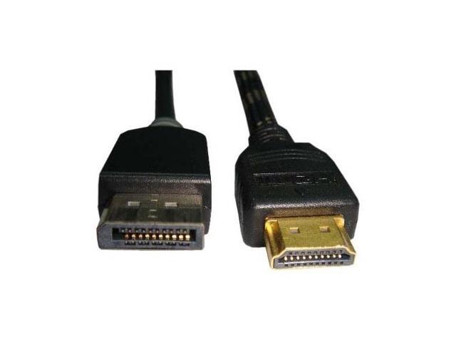 Click here for 6FT HDMI TO DISPLAYPORT M/M CABLE prices