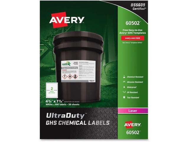 Click here for Avery; UltraDuty GHS Chemical Labels - Laser - Per... prices
