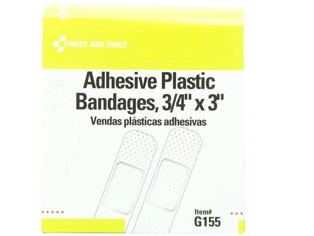 Click here for Adhesive Bandage  Plastic  3/4x3In  PK100 FIRST AI... prices