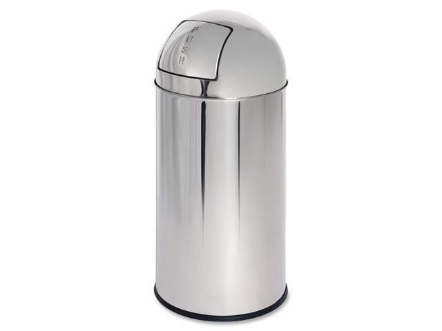 Click here for Genuine Joe Classic Round Top Receptacle Stainless... prices