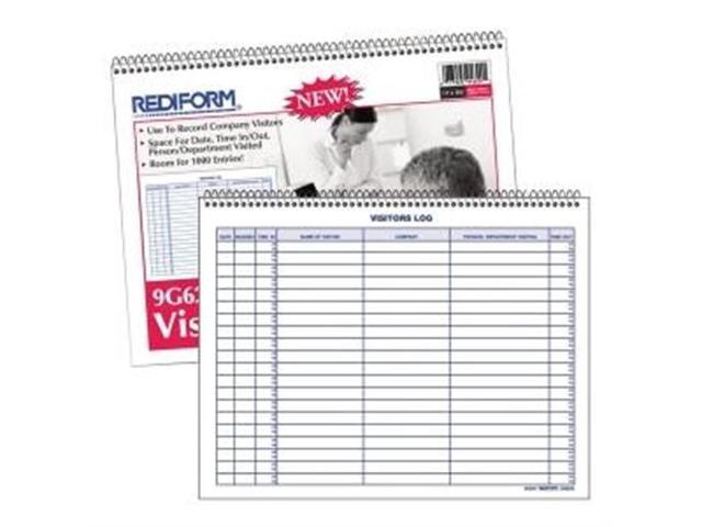 Click here for Rediform Visitors Log Book 50 Sheet(s) - Wire Boun... prices