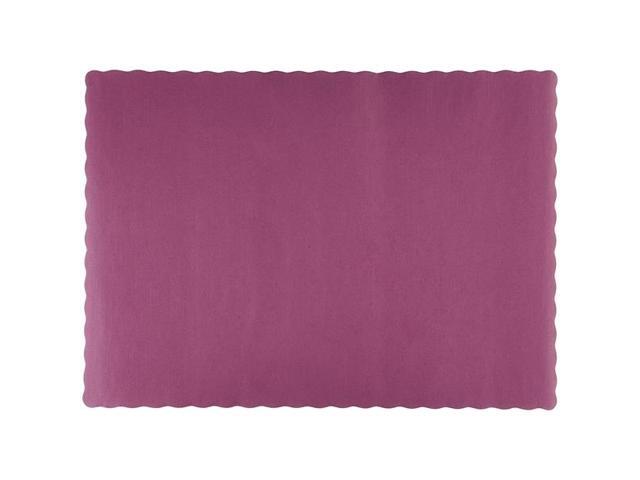 Click here for Solid Color Scalloped Edge Placemats  9 1/2 x 13 1... prices
