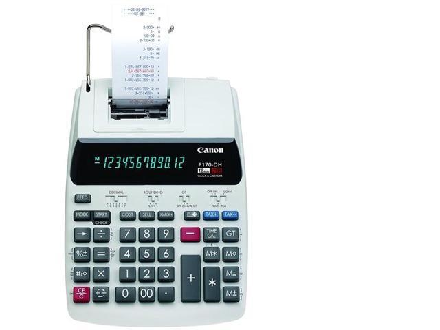 Click here for Canon P170-DH-3 Printing Calculator Black/Red Prin... prices