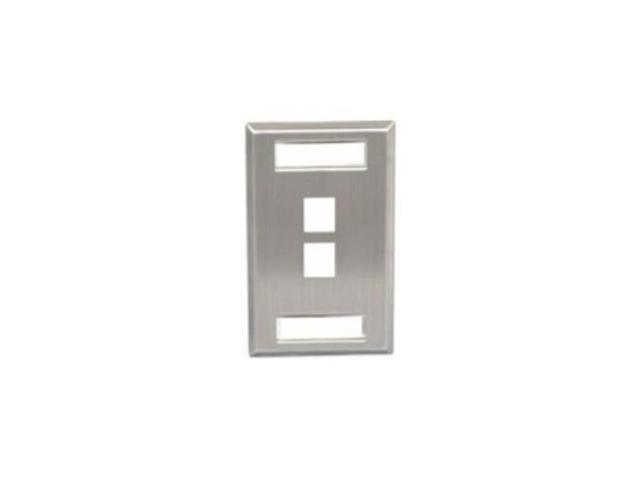 Click here for ICC IC107S02SS FACEPLATE  ID  STAINLESS  1-GANG  2... prices