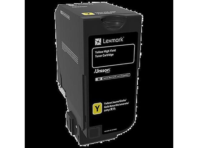Click here for Lexmark 74C0H40 High Yield Toner Cartridge - Yello... prices