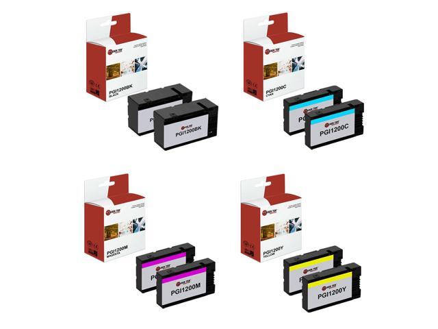 Click here for 8Pk LTS PGI-1200 BCMY HY Compatible for Canon Maxi... prices