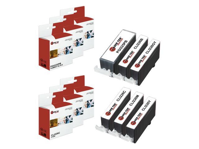 Click here for Laser Tek Services 6 Pack of Canon compatible PGI-... prices