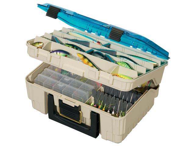 Click here for Plano Magnum Satchel Beige/Clear Blue prices