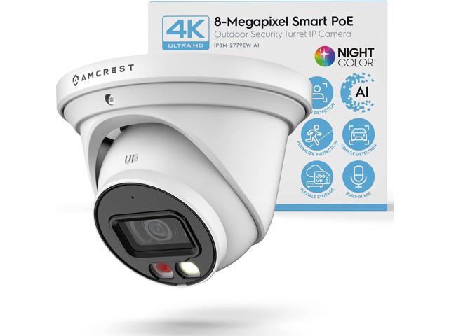 Click here for Amcrest UltraHD 4K (8MP) IP PoE AI Camera  49ft Ni... prices