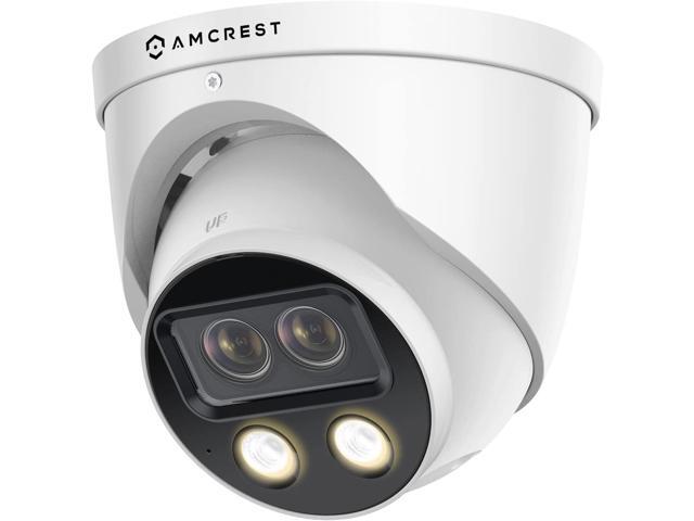 Click here for Amcrest Dual-Lens 4MP AI Outdoor Security Turret I... prices