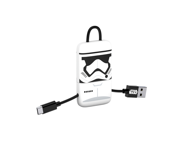 Click here for Star Wars TLJ StormTrooper KeyLine Micro USB Cable... prices