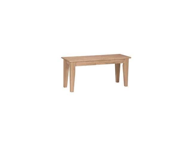 Click here for International Concepts BE-39 Shaker Style Bench prices