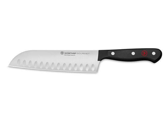 Click here for Wusthof Gourmet 7 Inch Hollow Edge Santoku Knife prices