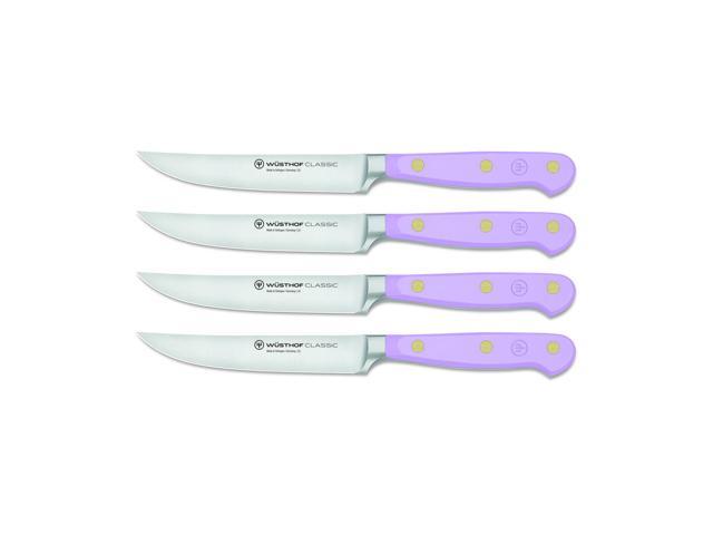 Click here for Wusthof Classic 4 Piece Steak Knife Set  Purple Ya... prices