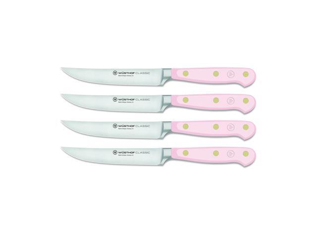 Click here for Wusthof Classic 4 Piece Steak Knife Set  Pink Sea... prices