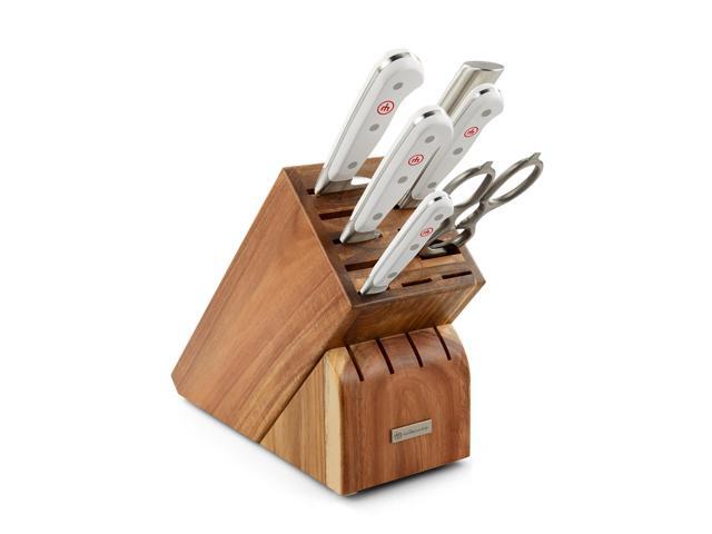 Click here for Wusthof Classic White Nine Piece Knife Block Set prices