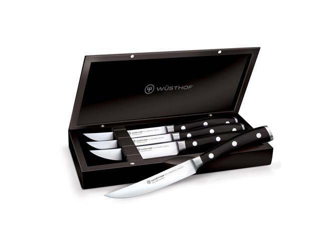 Click here for Wusthof Classic Ikon Four Piece Steak Knife Set W/... prices