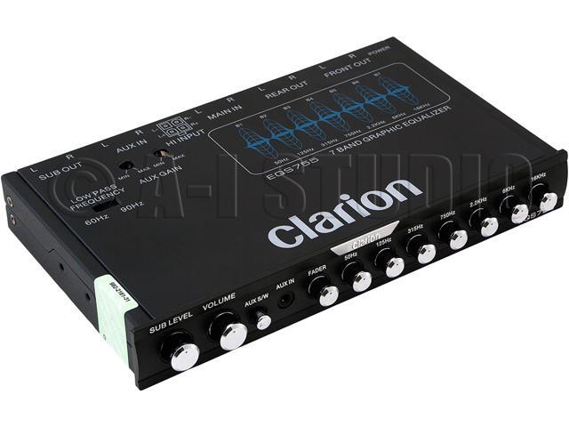 Click here for Clarion EQS755 7-band Graphic Equalizer prices