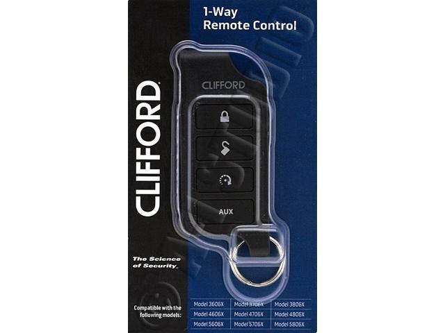 Click here for Clifford 7656X 1-Way Remote Control prices