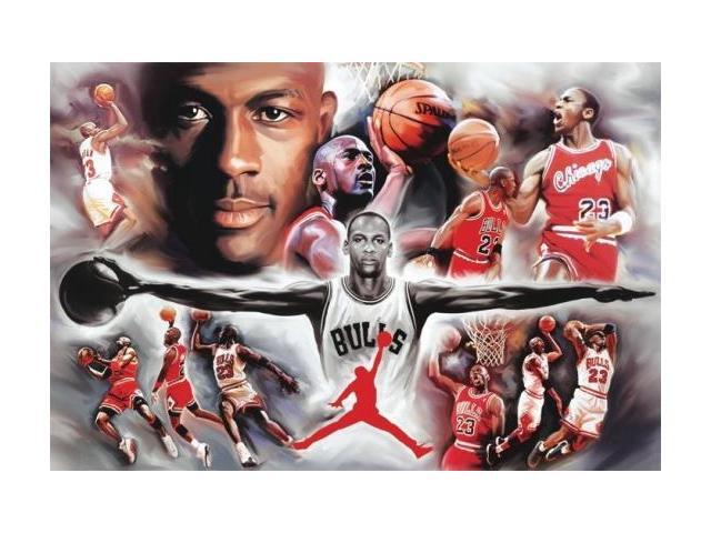 Click here for Michael Jordan Collage Poster Print (36 x 24) prices