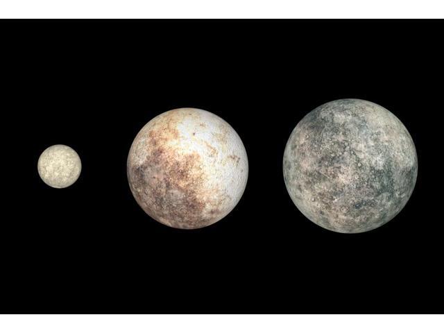 Click here for Dwarf planets Ceres  Pluto  and Eris Poster Print... prices