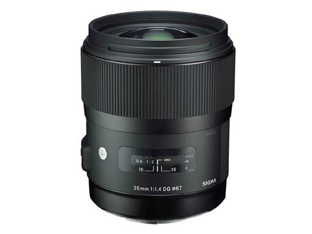 Sigma 35mm f/1.4 Dg Hsm Art Lens for Nikon F - Black