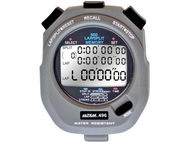 Click here for Ultrak 496 - 500 Lap Dual Split Memory Stopwatch prices