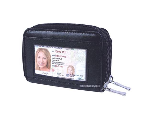 Click here for Leather Accordion Security Wallet - Classic Black... prices
