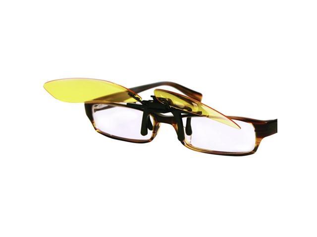 Click here for Night View Night Vision Clip On Glasses  Yellow  O... prices
