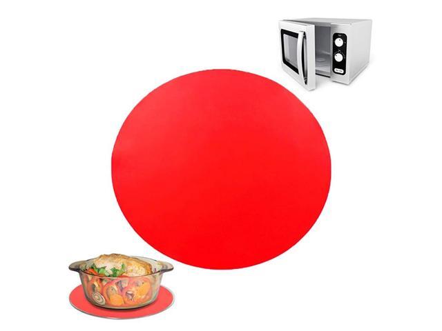 Click here for Silicone Microwave Spill Mat: 11.75-Inch - Red prices