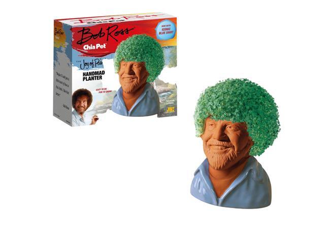 Click here for Chia Pet Planter - Bob Ross with Blue Shirt prices