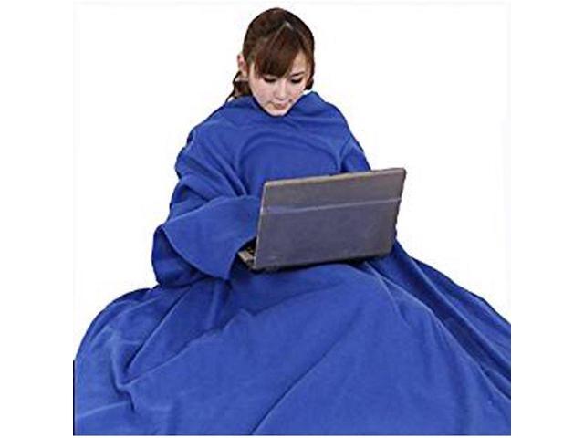 Click here for The Cozy Blanket with Sleeves - Blue prices