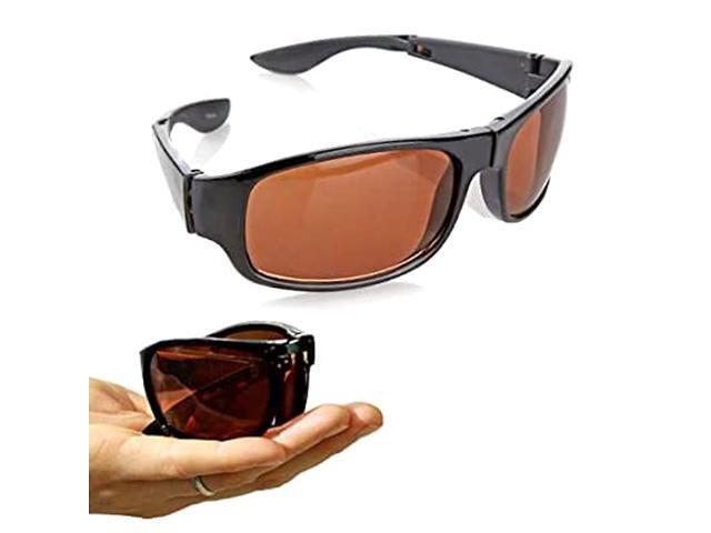 Click here for HD Vision Fold Aways Sunglasses - Black prices