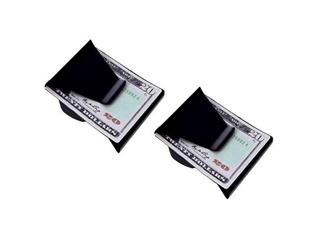 Click here for Slim Clip - Double Sided Money Clip! (Black Chrome... prices
