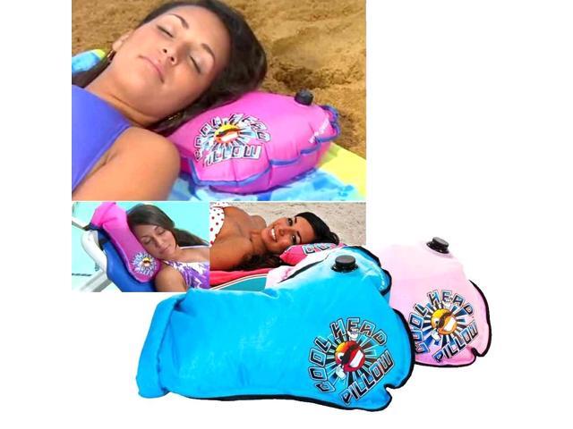 Click here for Cool Head Refillable Beach Water Pillow Blue prices