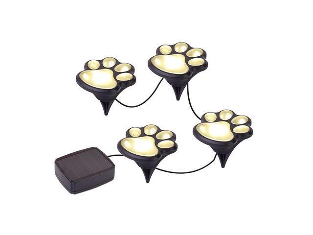 Click here for LED Solar Paw Print Lights - Pathway Solar Lights... prices