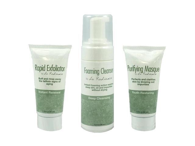 Click here for LA Radiance Cleansing Set Complete Facial Care Kit prices