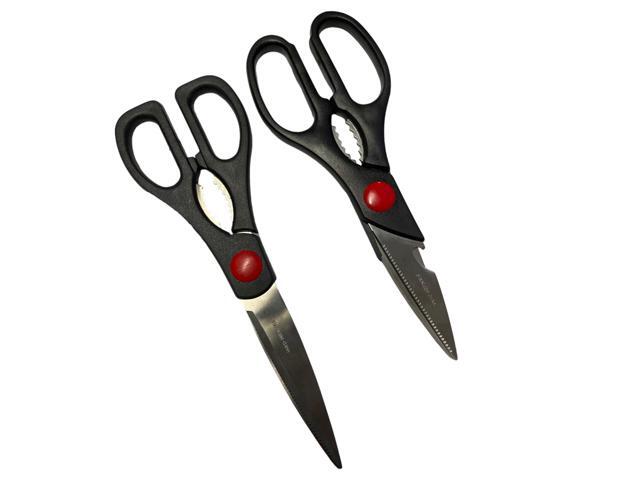 Click here for Kitchen Shears Two-Pack - 9 & 8.5 Blades - Stainle... prices