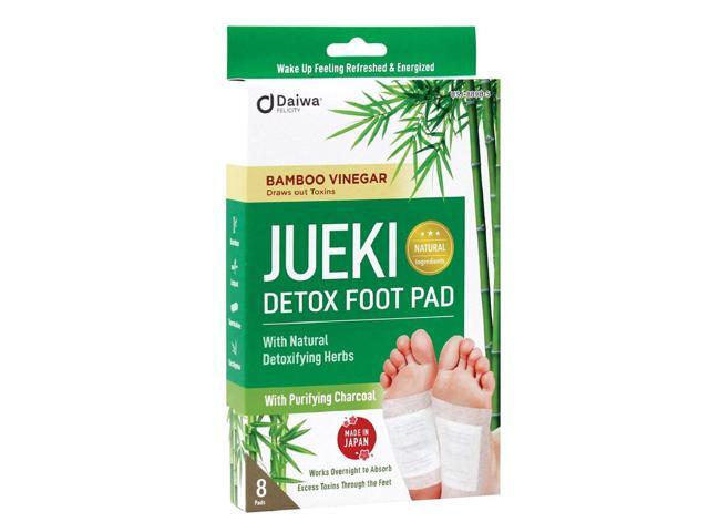 Click here for Jueki Detox Foot Pad - Bamboo Vinegar - 8 Pads prices
