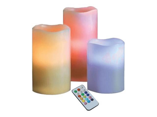 Click here for LED Remote Control Electronic Candle - 3 Piece Set prices