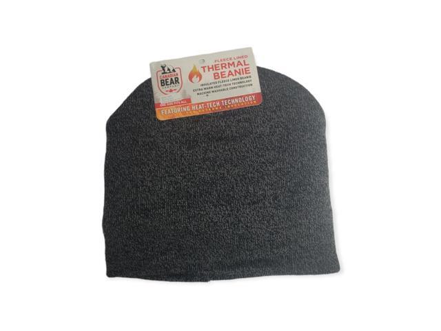Click here for Fleece Lined Thermal Beanie -GRAY - One Size Fits... prices
