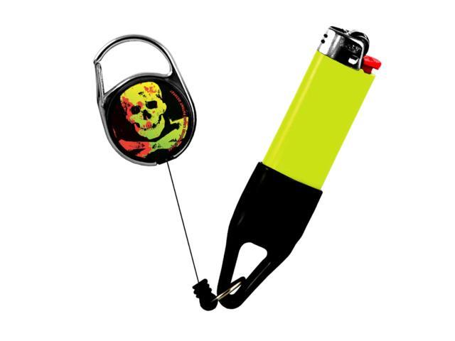 Click here for Lighter Leash Retractable Lighter Holder -Skull Se... prices