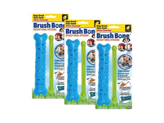 Click here for BrushBone - Dog Toothbrush Bone - Three Pack prices