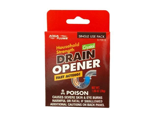 Click here for Household Strength Crystal Drain Opener prices