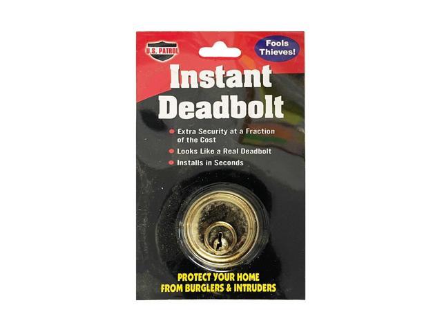 Click here for Instant Deadbolt Lock: The Ultimate Security Decoy prices